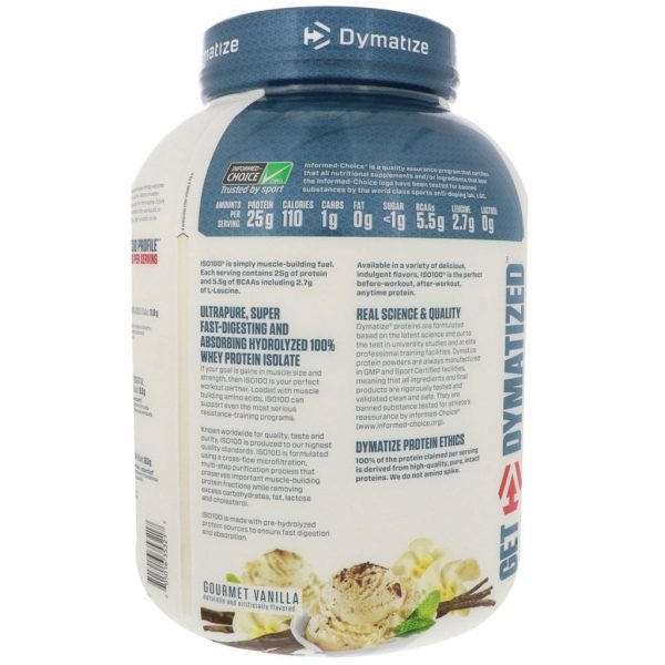 Dymatize ISO 100 Hydrolizada 5 Lbs | The Supplement Store